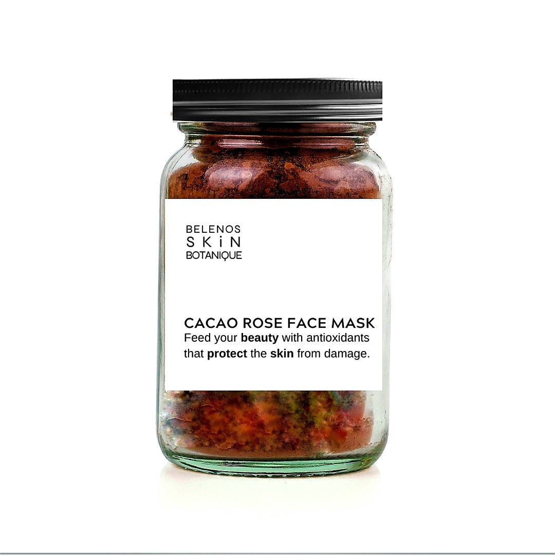 CACAO ROSE DRY MASK - 40g – BELENOS SKIN BOTANIQUE